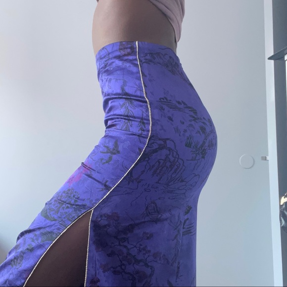 Zara | Dresses | Mid Pipe Dress With Amazing Japanese Print On | Poshmark